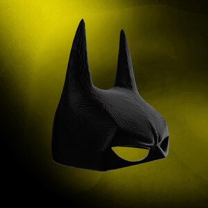 3D Batman Cat Helmet, Textured Batman Cat Mask, Cat Face Mask High ...