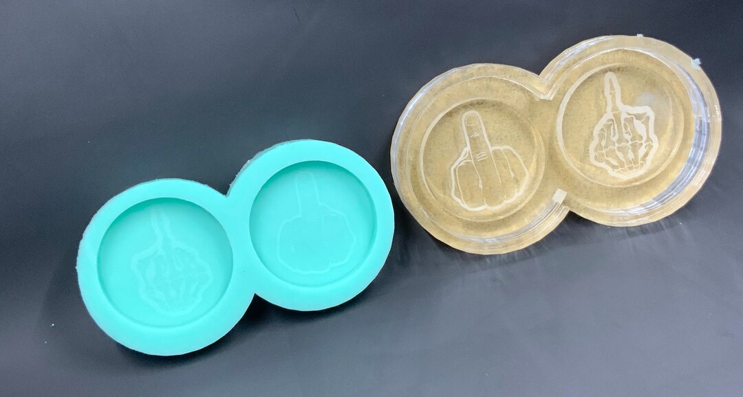 Middle Finger Grip Mold, Resin Mold, Phone Grip Mold - Etsy