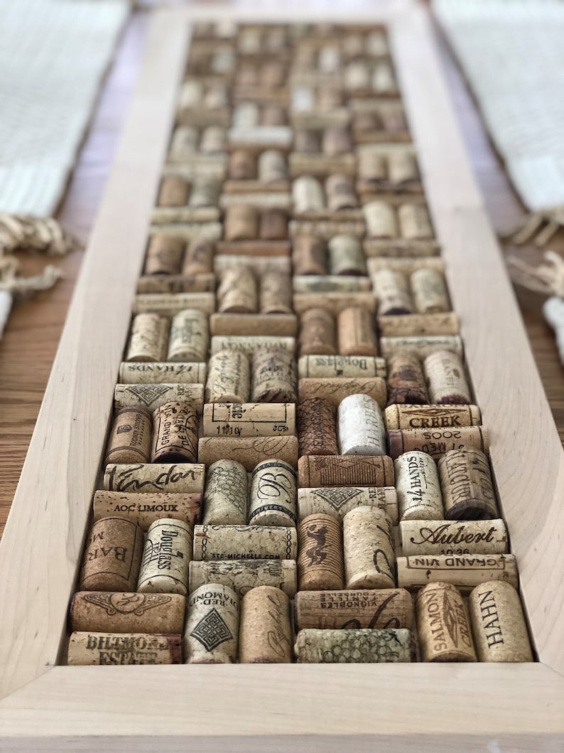 Wine Cork Trivet Serving Tray Kitchen Decor Wall Decor | Etsy