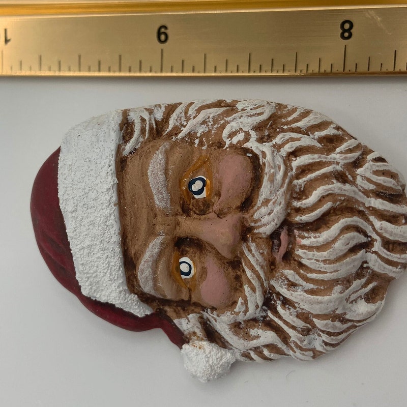 Clay Face Santa - Etsy