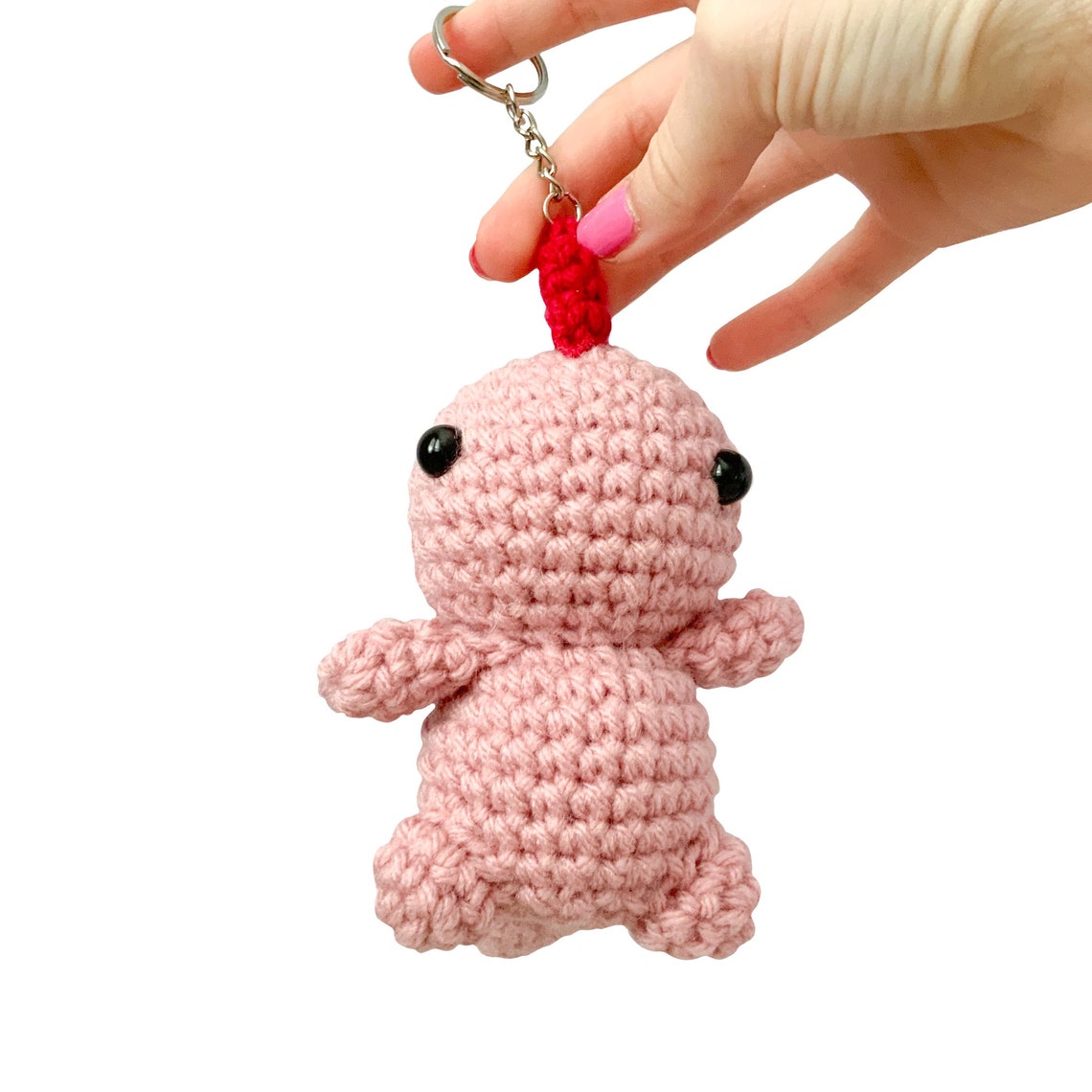 Crochet DINO Dinosaur Keychain Crochet Dinosaur Dino - Etsy