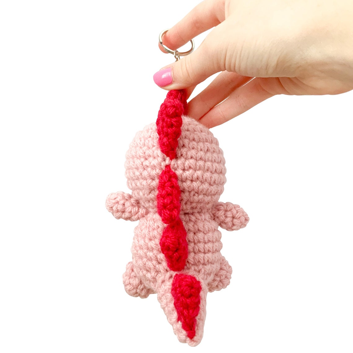 Crochet DINO Dinosaur Keychain Crochet Dinosaur Dino - Etsy