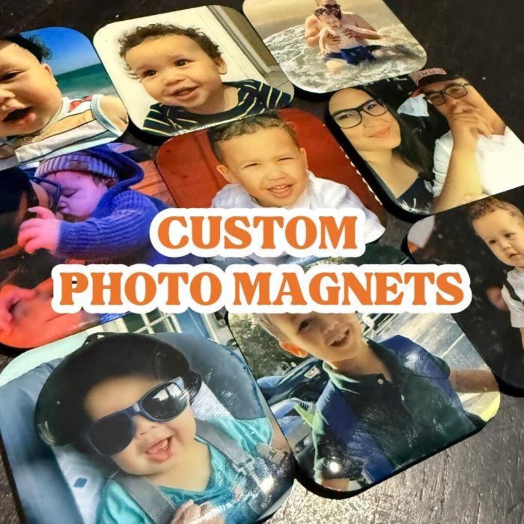 Custom Photo Magnets | Personalized Gift Photo Magnets | Photo Magnets ...
