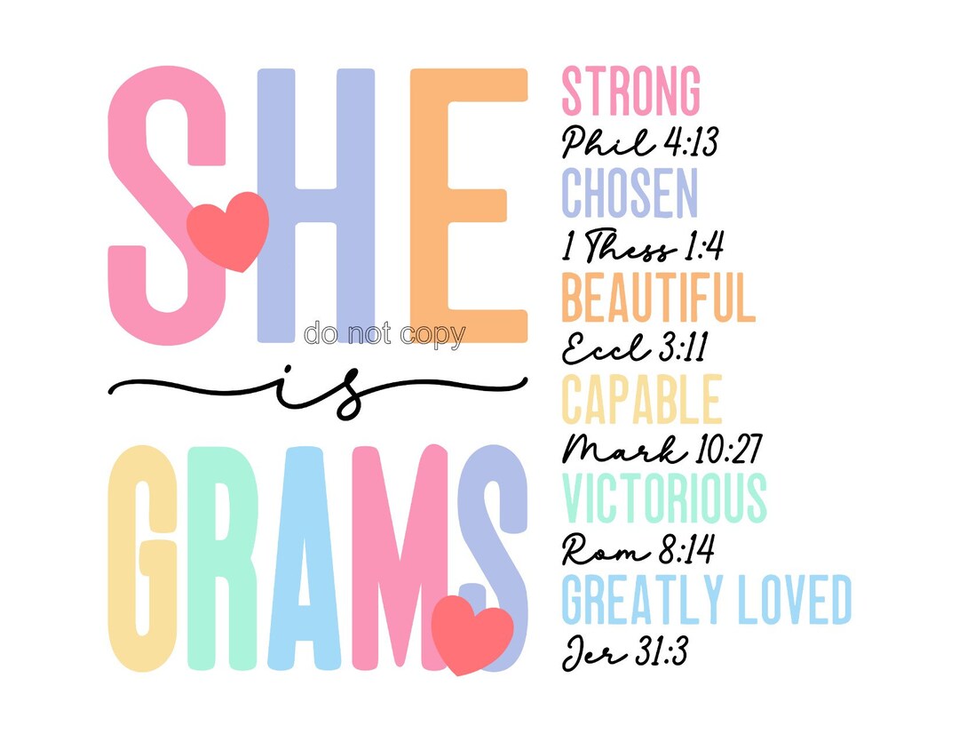 She is Grams Svg Png Studio 3 File for Cricut Dtf Sublimation She is ...