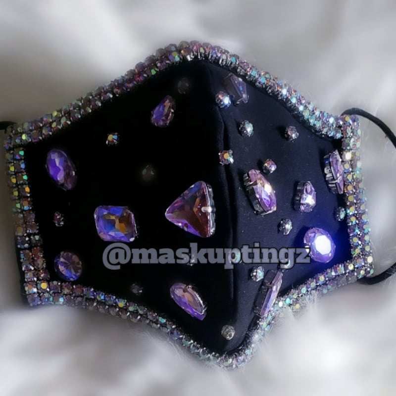 Bling Mask - Etsy