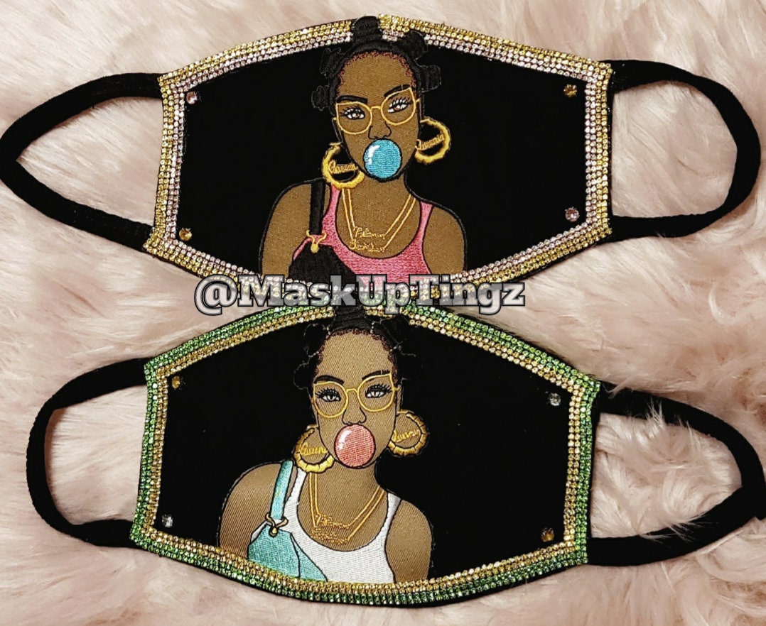 Pop Bubble Gum, Black Girl Magic, Bamboo Earring Pink and Yellow ...