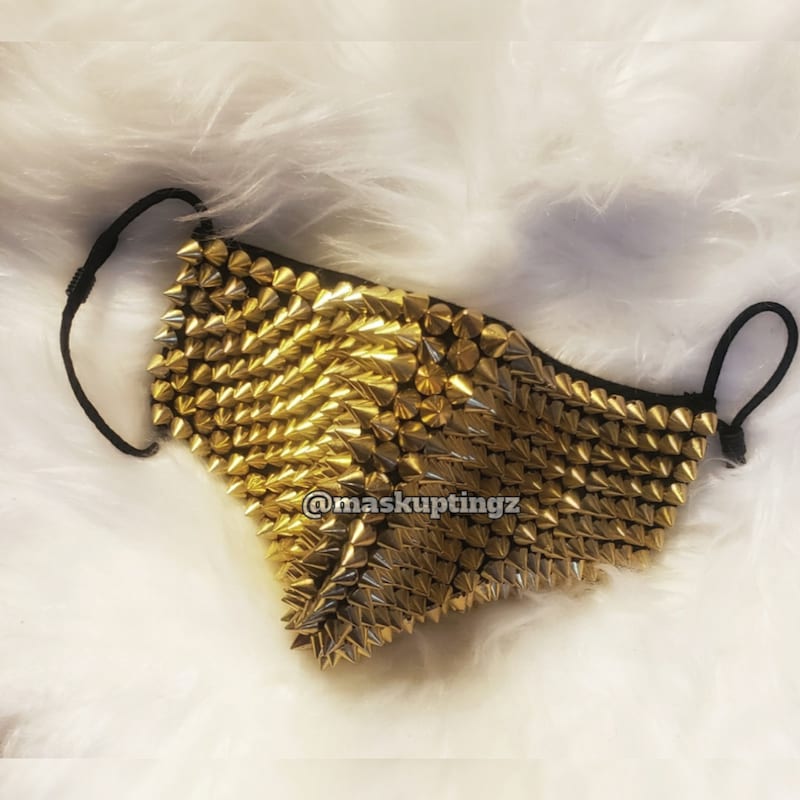 Spiked Mask - Etsy