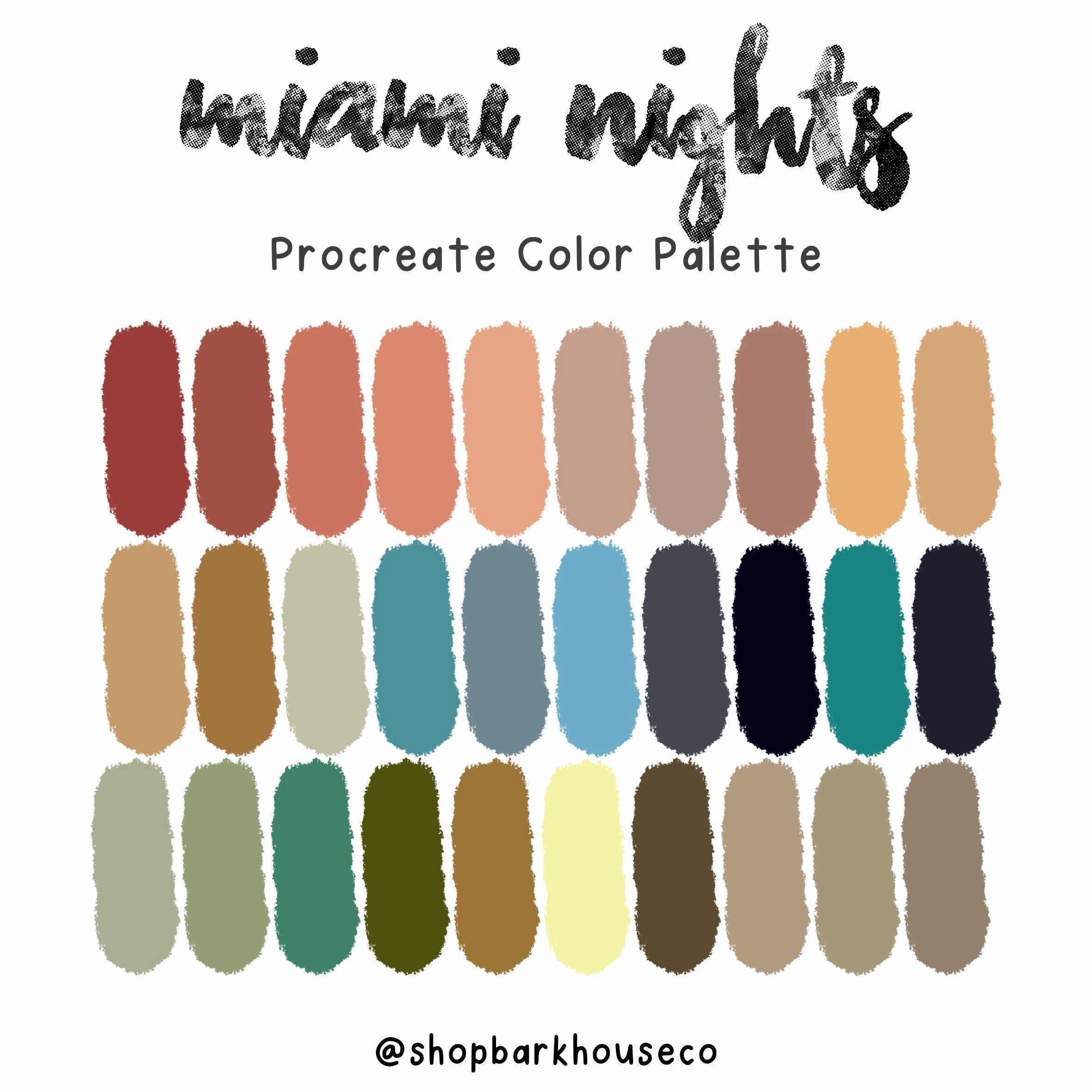 neutral-color-palette-boho-procreate-color-palette-cool-tones-palette