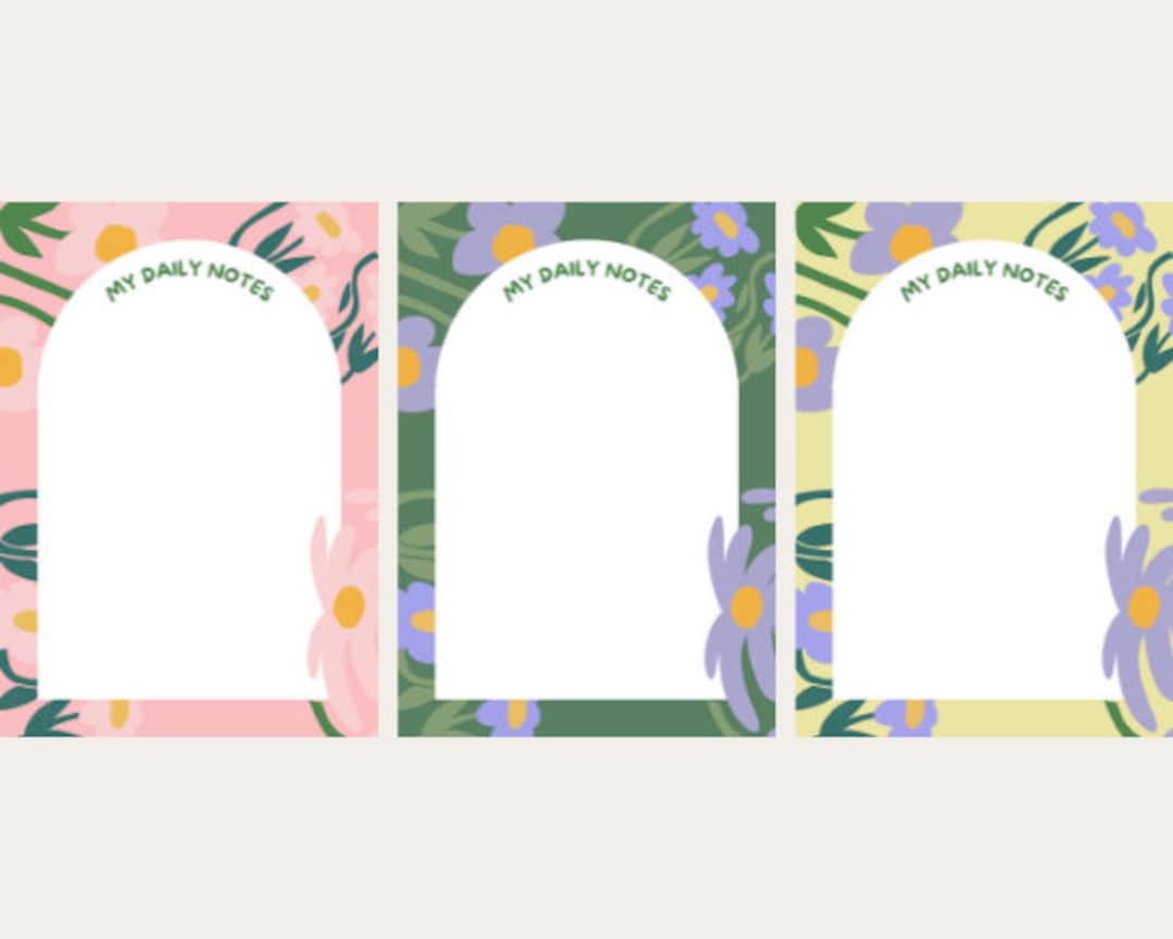 Multiple Colors - Daily Planner Printable to Do List, Minimal Daily ...