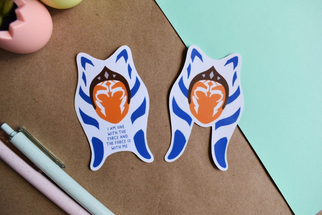 Ahsoka Tano Sticker Snips Padawan Stickers - Etsy