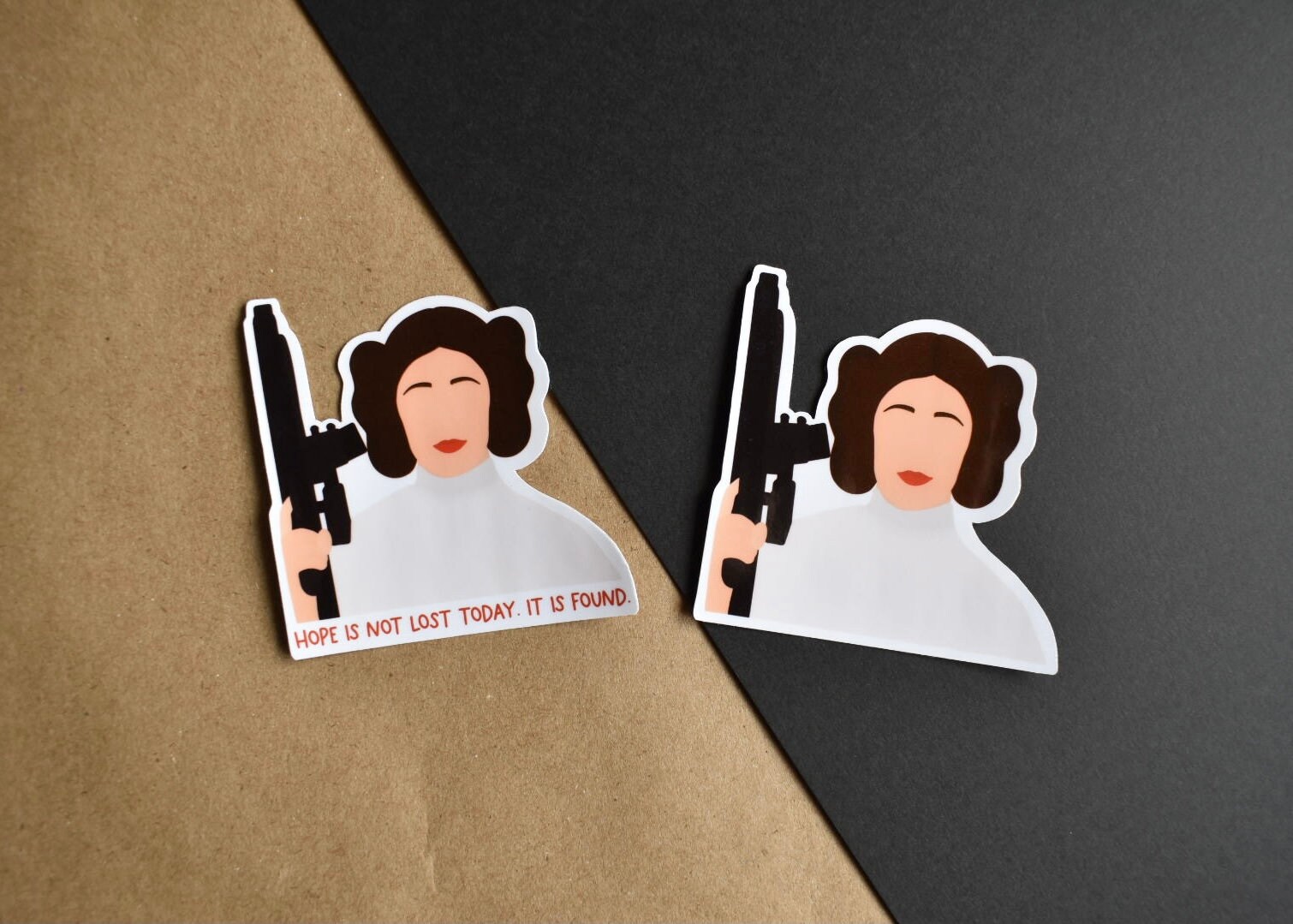 Princess Leia Sticker Rebel - Etsy