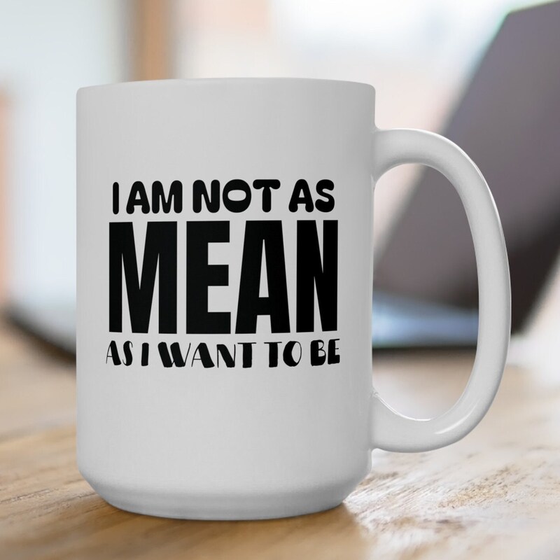 Mean Mug - Etsy