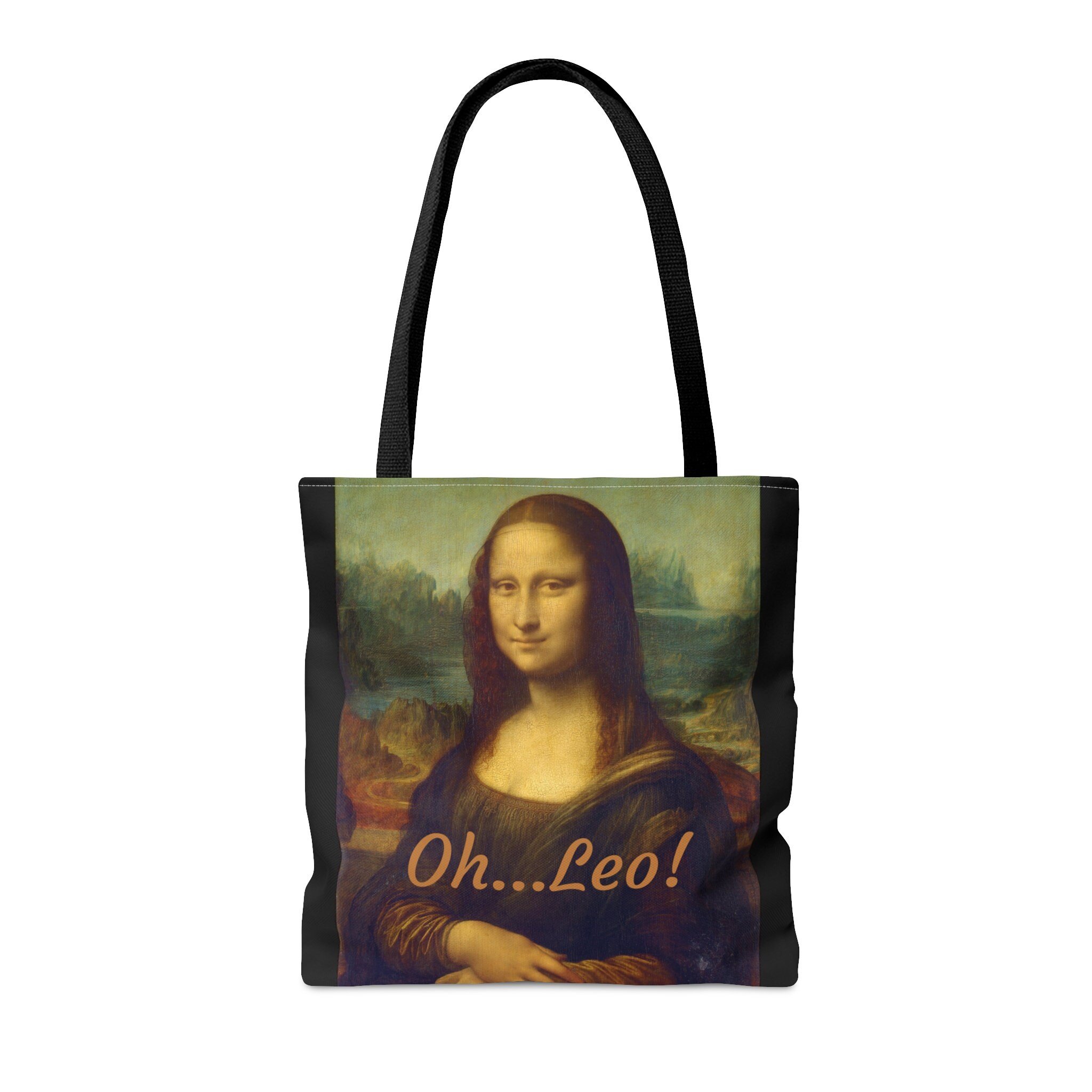 Mona Lisa Tote Bag, Mona Lisa Bag, Mona Lisa Tote, Mona Lisa School Bag ...