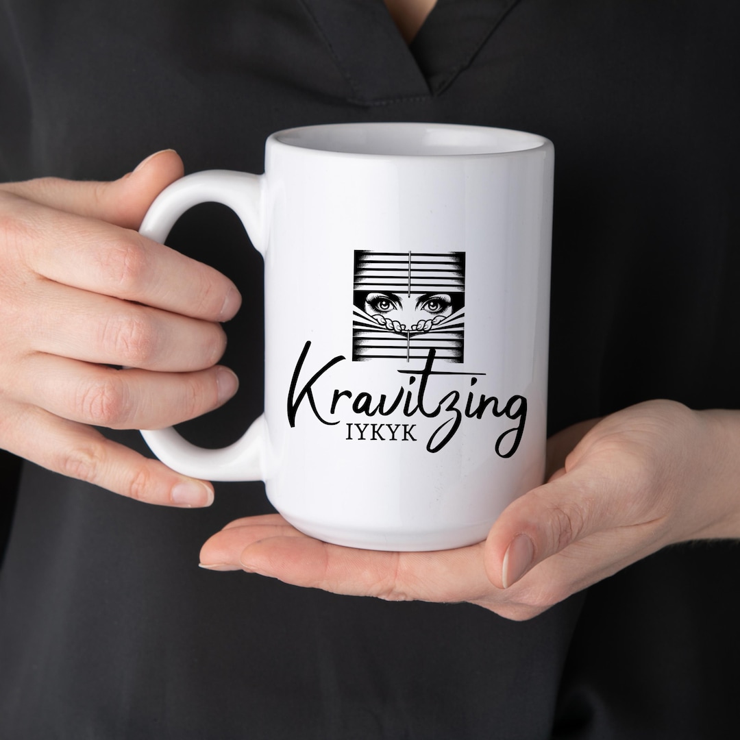 Kravitzing IYKYK Bewitched Inspired Coffee Mug, Gladys Kravitz Mug ...