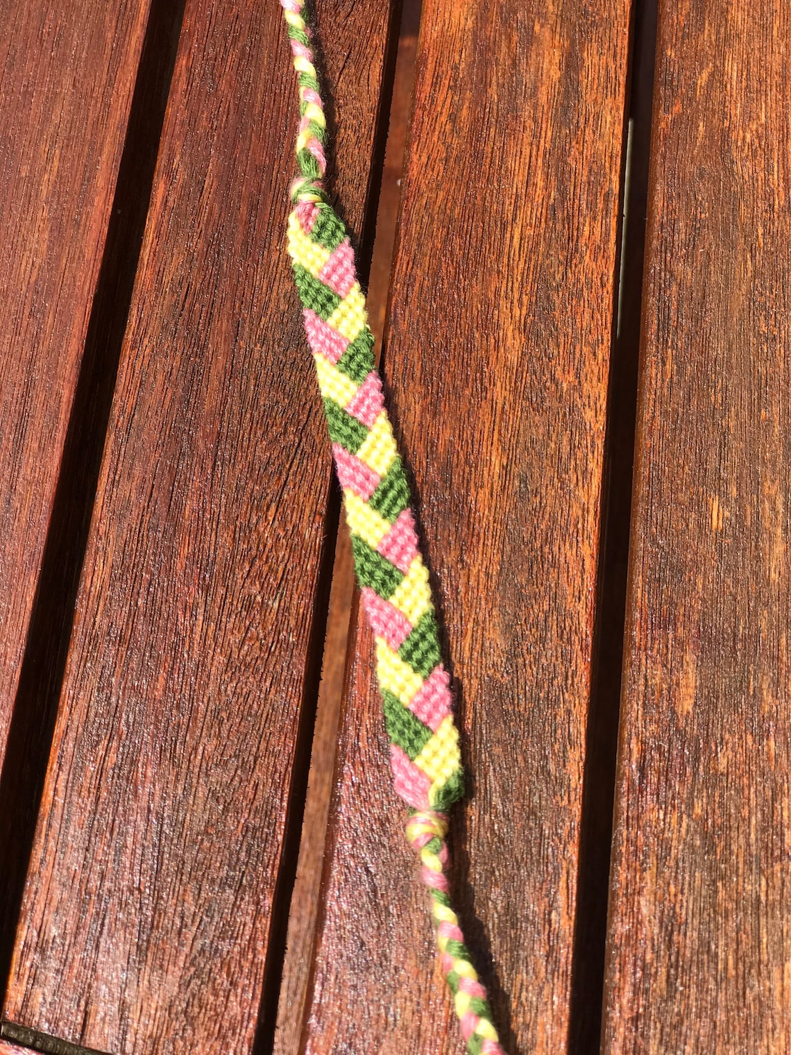 Braided Stitch Woven String Handmade Friendship Bracelet - Etsy