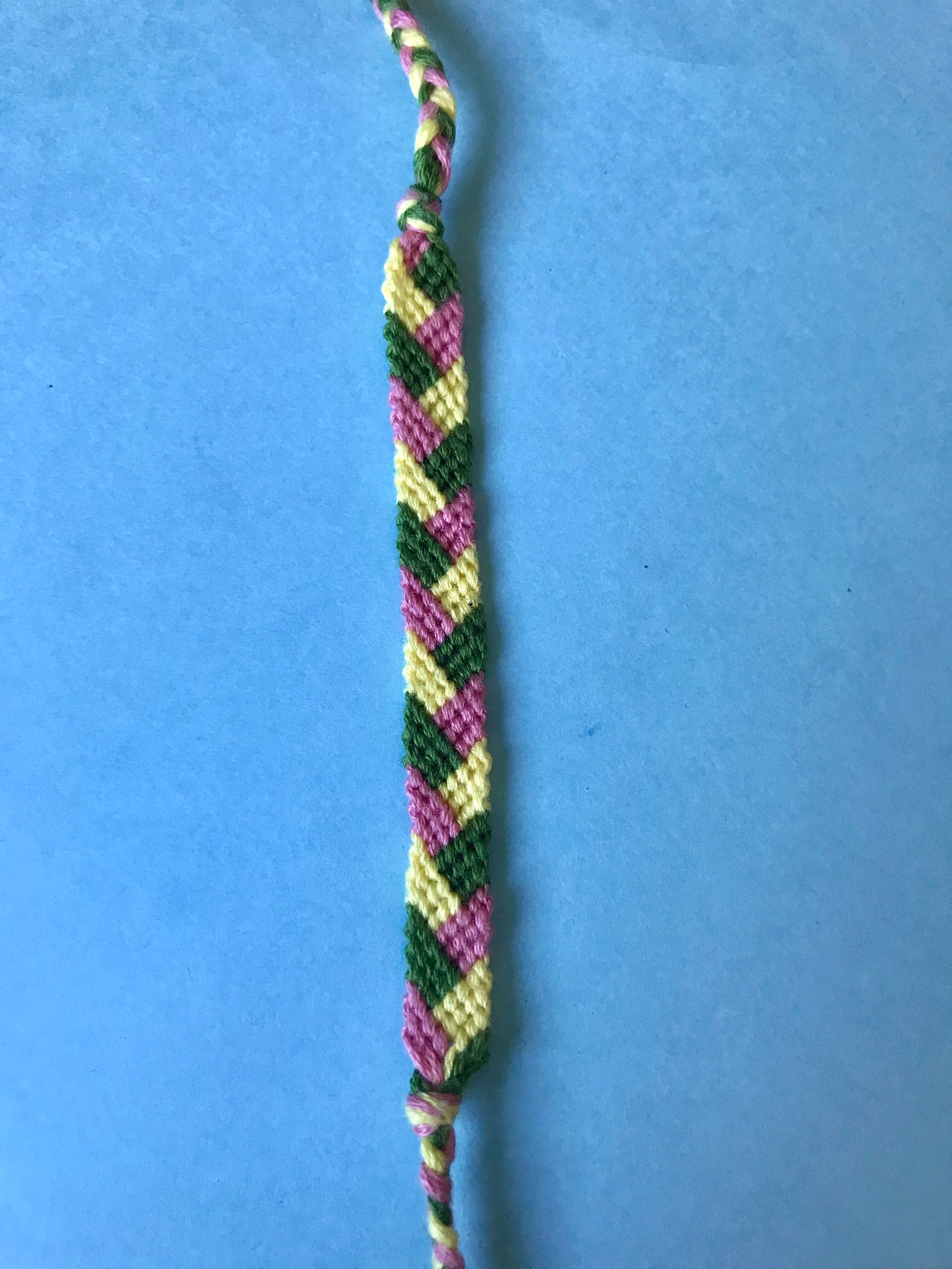 Braided Stitch Woven String Handmade Friendship Bracelet - Etsy