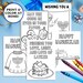 Hanukkah Coloring Cards, Hanukkah Printable Card Bundle, Happy Hanukkah ...