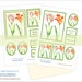 TULIPS Digital Cards. Printable Download. Botanical, Gift Tags, ATC ...