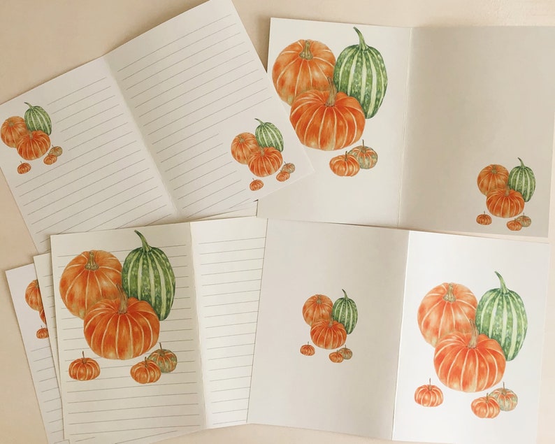 Autumn Pumpkins Journal, Autumn Journal Kit, Fall Junk Journal, Autumn ...