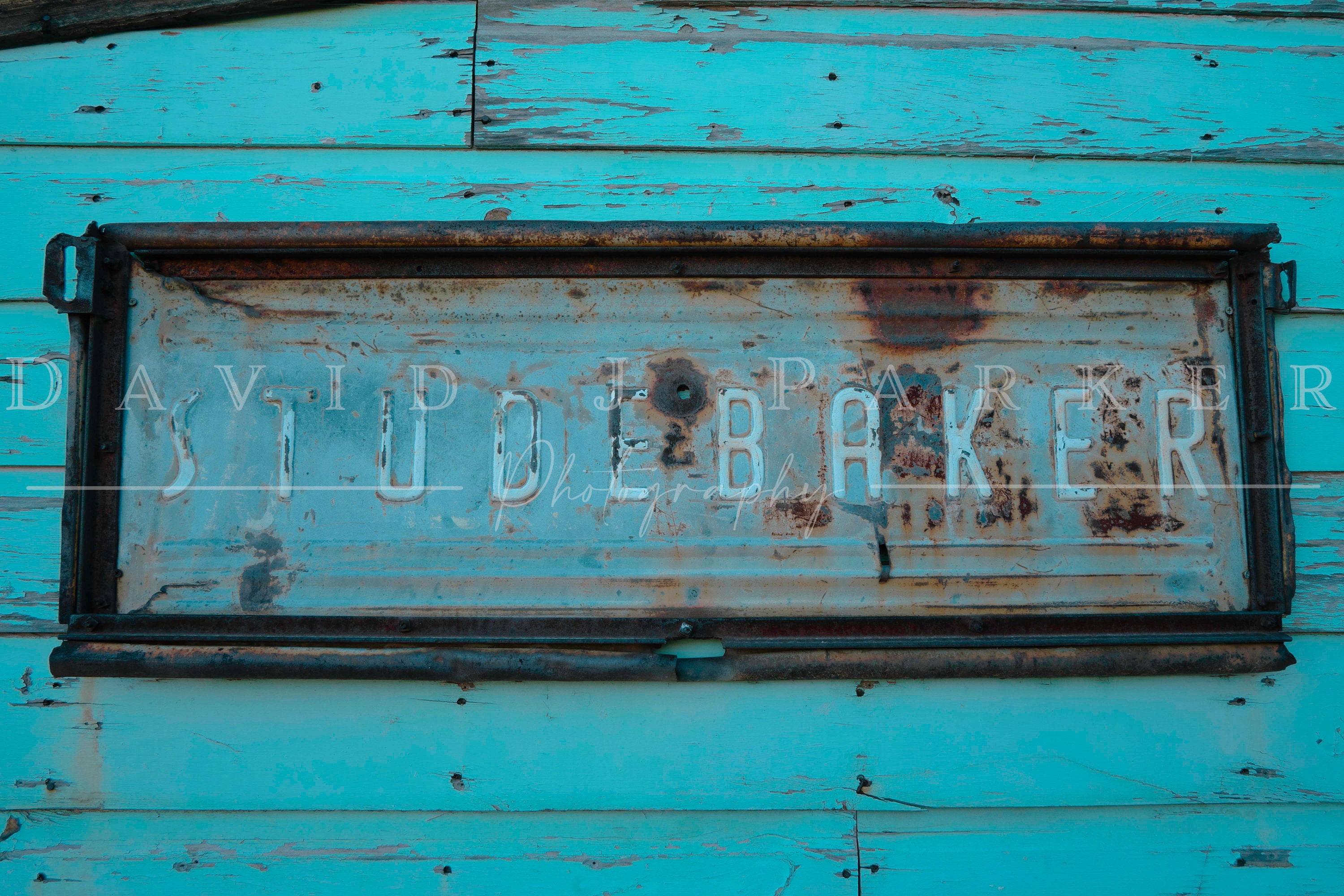 Vintage Studebaker Tailgate Photo: Man Cave Garage Art - Etsy