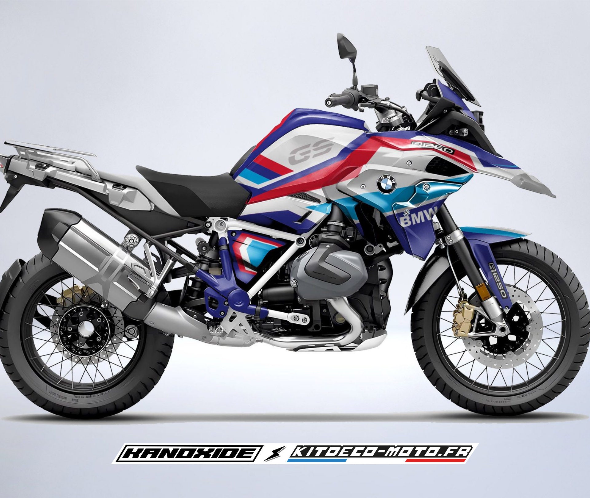 BMW R 1250 GS 2019-2023 Full Sticker Graphics Kit Red White - Etsy ...