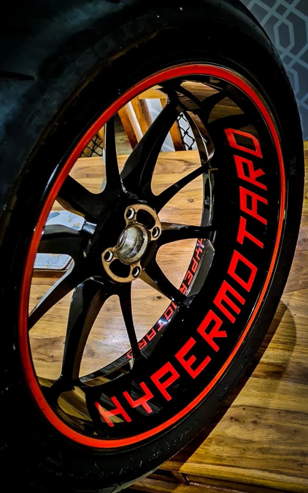HYPERMOTARD Complete Wheel Decal/sticker Set - Etsy