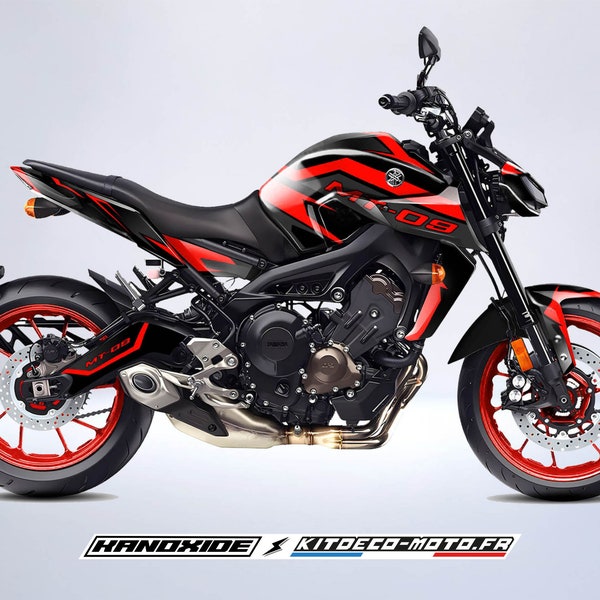 Yamaha Mt 09 Sticker - Etsy