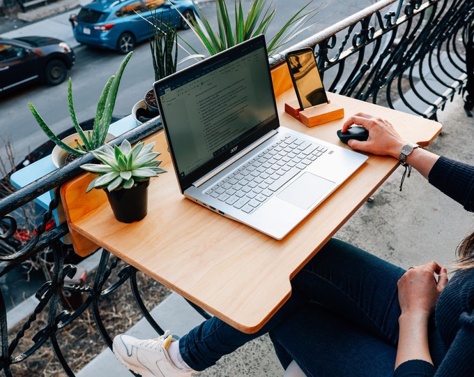 Floating Balcony Table Balcony Bar Summer Desk Terrace & - Etsy