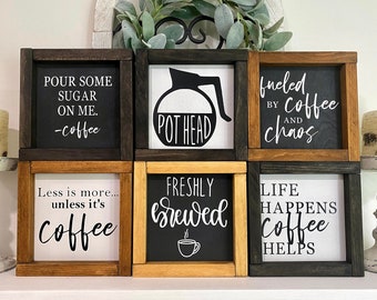 Funny Coffee Signs - Etsy