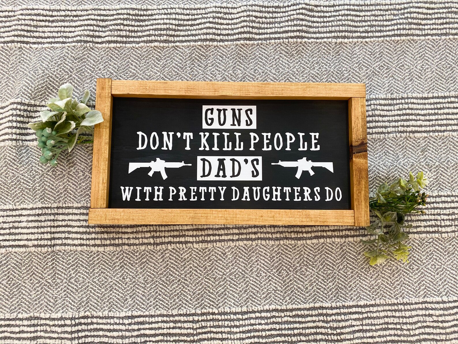 Dad Gun Daughter Fathers Day Gift - Etsy
