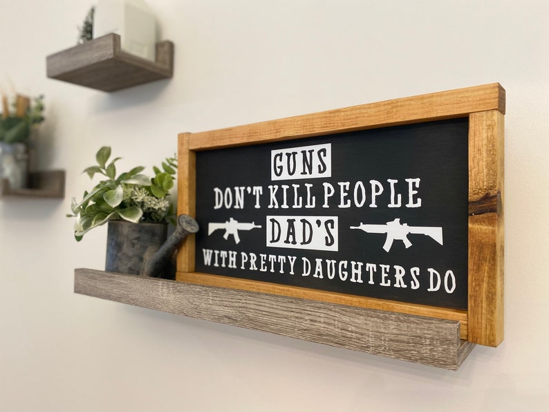 Dad Gun Daughter Fathers Day Gift - Etsy