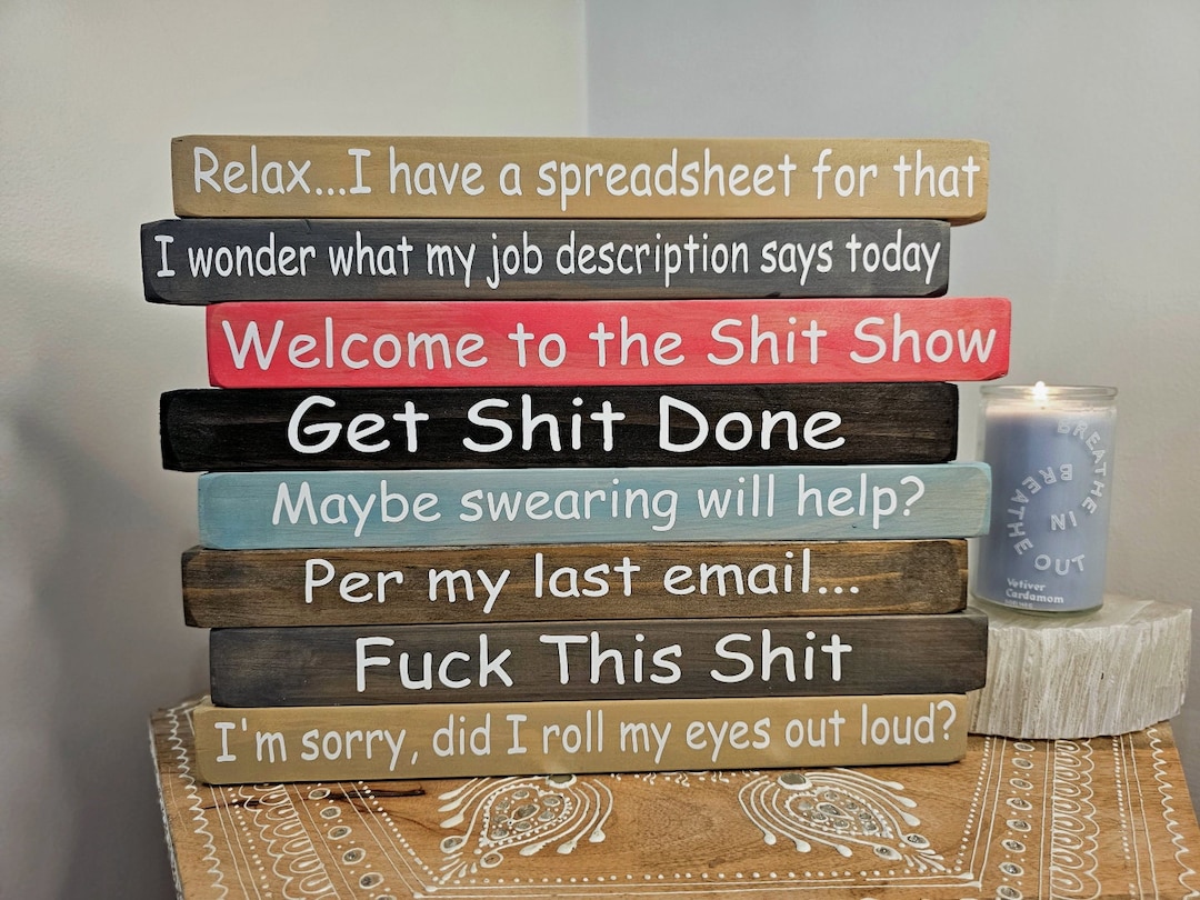 Funny Office Desk Signs Office Humor Co Worker T Per My Last Email Etsy