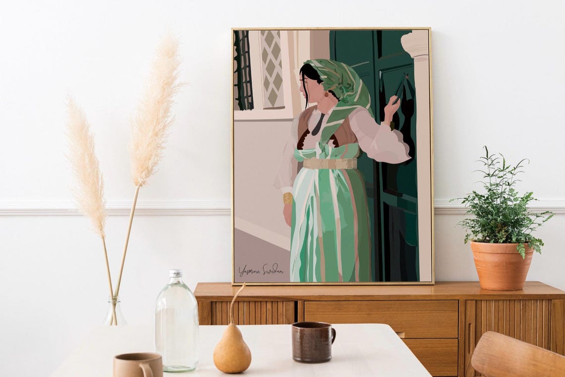 Libyan Art | Libya | Traditional | Arabic | Middle East | Arabic Poster ...