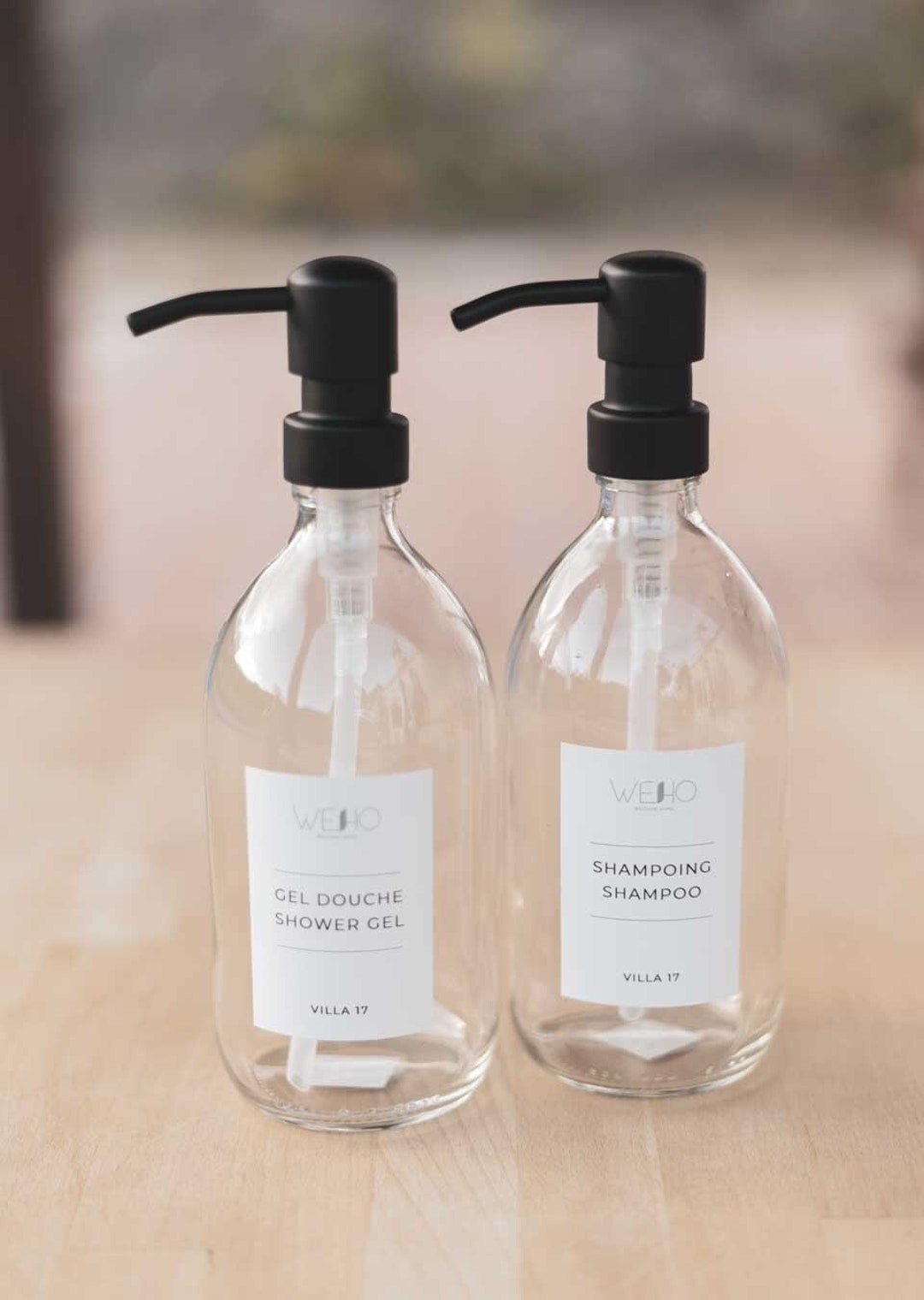 Bottle and Dispenser Labels With Logo and Personalized Text ...