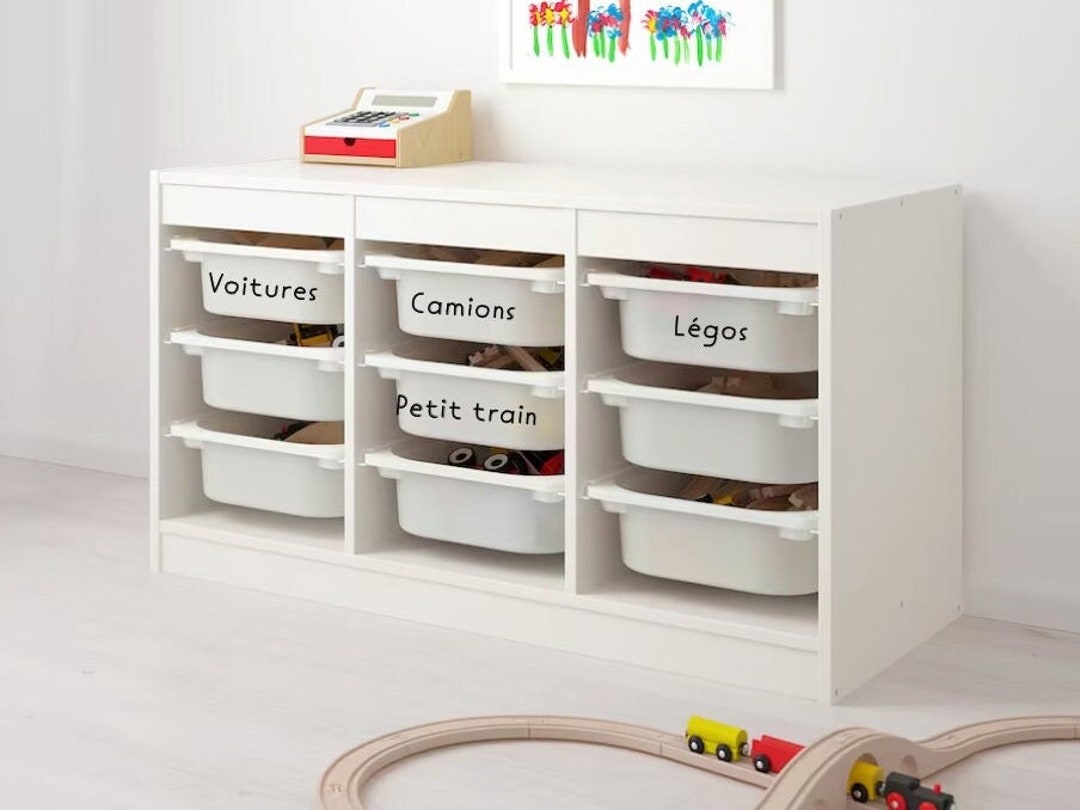 Vinyl Storage Labels Waterproof Large Format - Garage Toys Attic ...