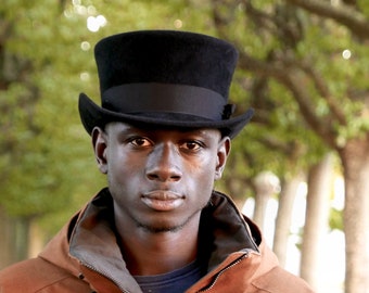 Low Crown Top Hat | Etsy