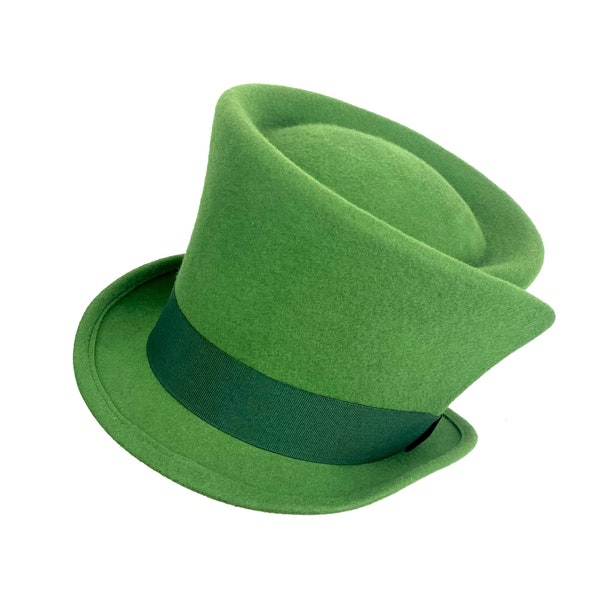 Green Top Hat - Etsy