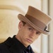 Low Top Hat, CAMEL Top Hat, Light Brown Top Hat, Top Hat for Men and ...