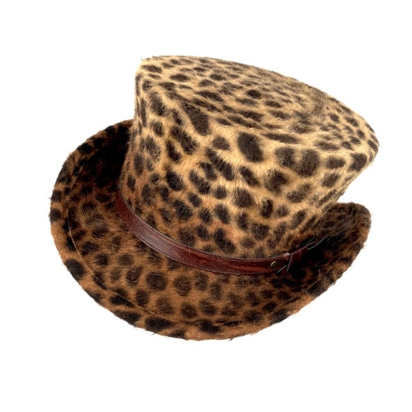 Leopard Print Hat - Etsy