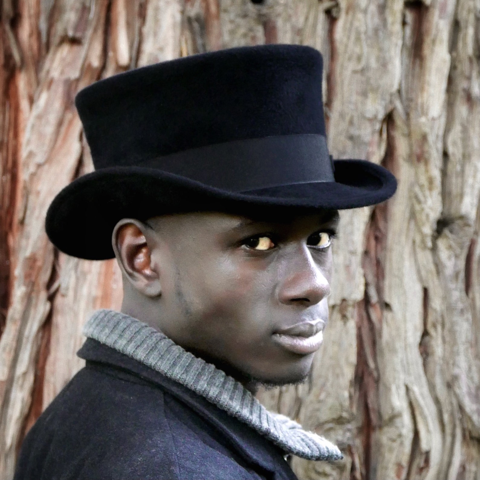 Fur Felt Top Hat Low Top Hat Top Hat Short Crown Top Hat - Etsy