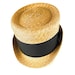 Topper Straw Hat Pork Pie Style, Royal Ascot Straw Top Hat, Straw Top ...