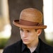 Straw Bowler, Brown Bowler Straw Hat, Derby Straw Hat, Bombin Hat ...
