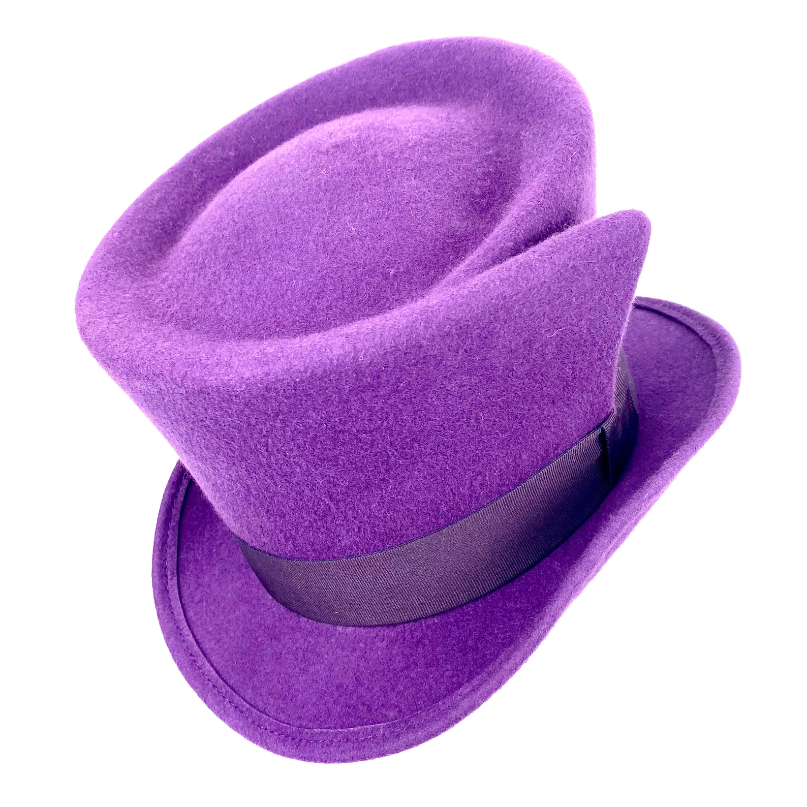 Purple Top Hat Custom Top Hat Amazing Top Hat Purple Hat - Etsy
