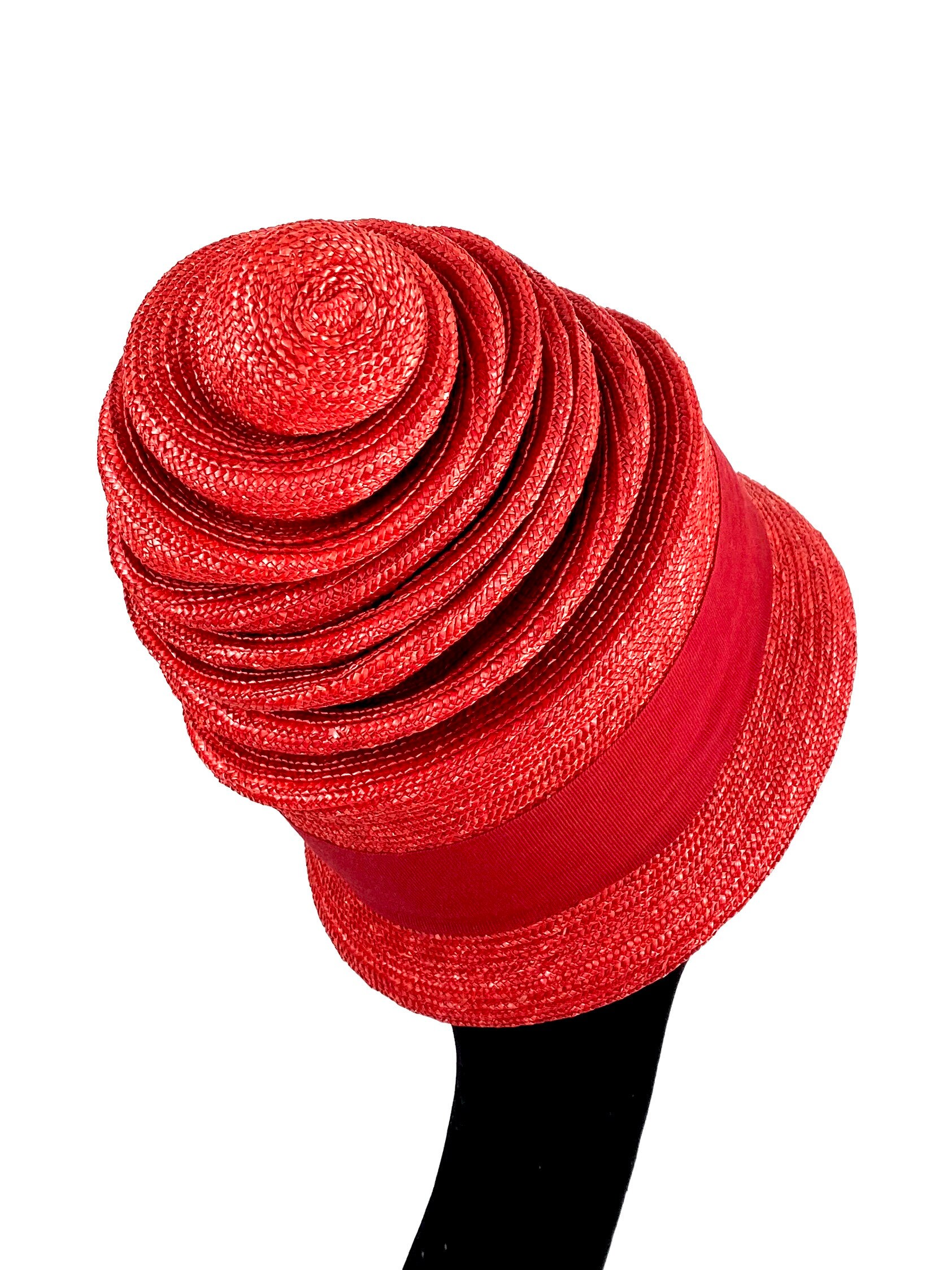 Red straw cloche hat amazing straw hat funny red straw hat | Etsy