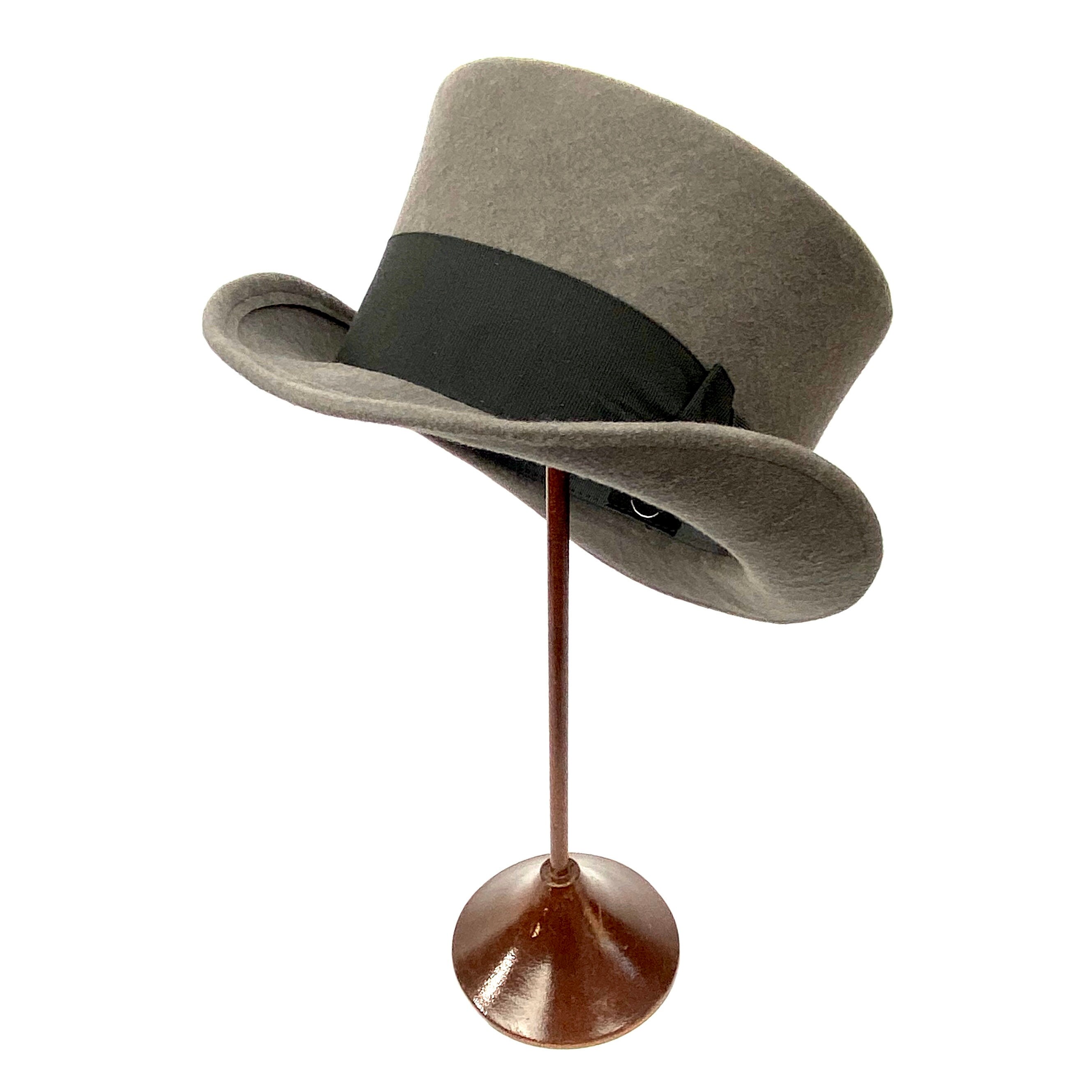 Man Top Hat Low Top Hat Short Top Hat Gray Top Hat Gray - Etsy