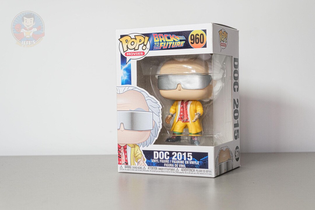 Doc Brown in Futuristic Outfit Back to the Future Collectible - Etsy