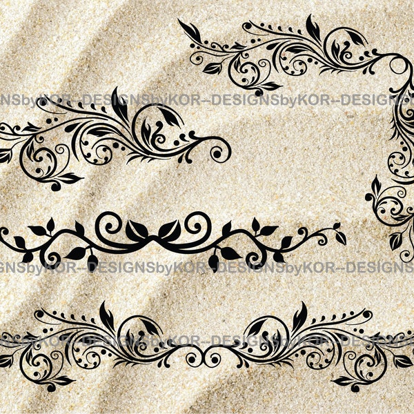 Filigree Svg - Etsy