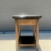 Baltic Brown Polished Granite Wood End Table - Etsy