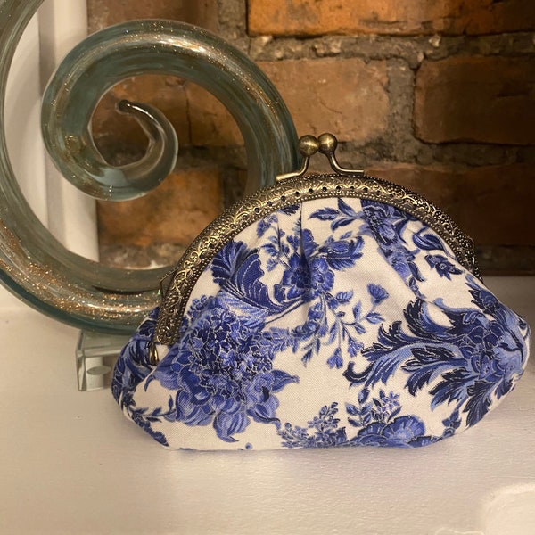 Floral Coin Purse - Etsy
