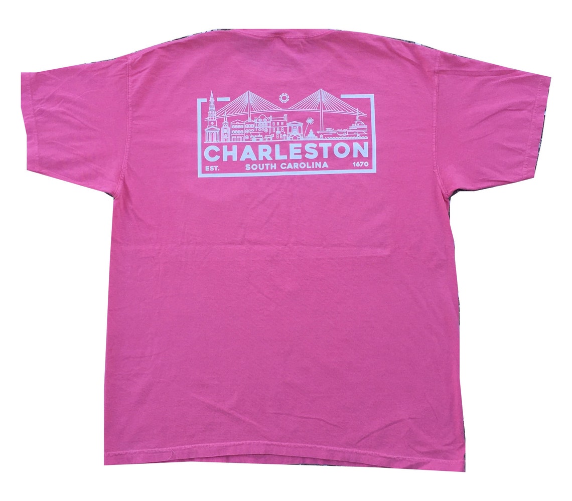 Charleston Pocket T-shirt by Carolina Forever | Etsy